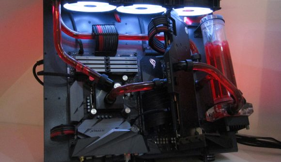 Look at this stunning open-air PC case build