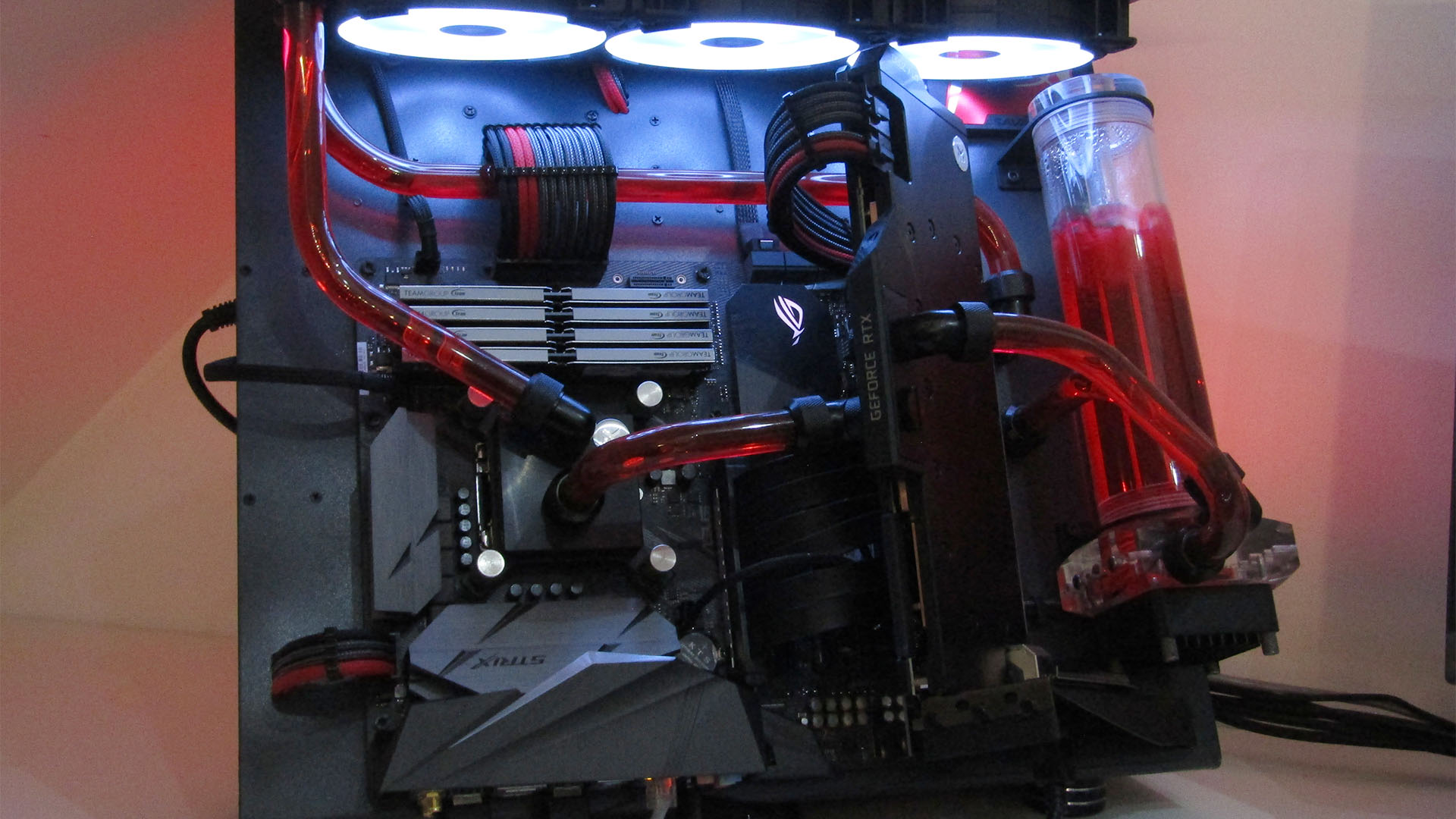 Look at this stunning open-air PC case build