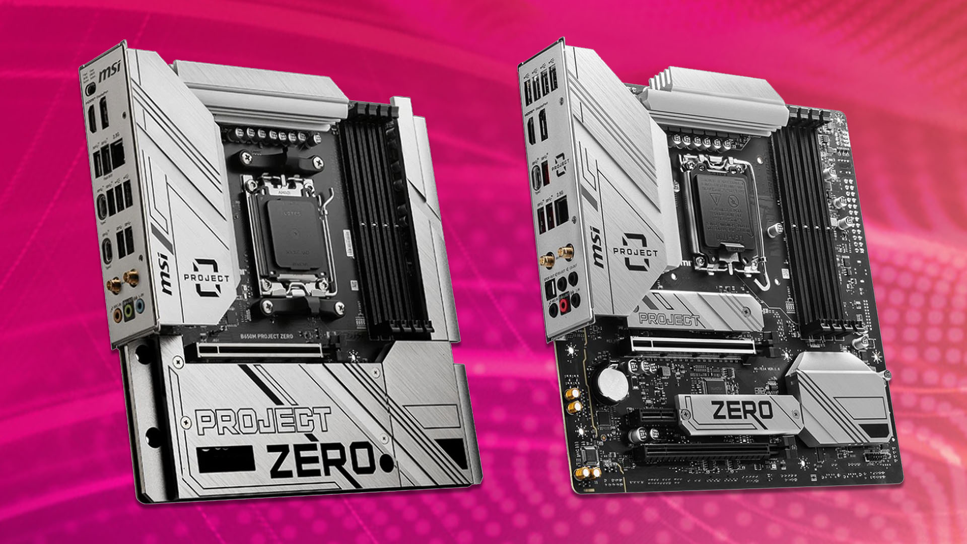New MSI Project Zero motherboards continue hidden cable trend